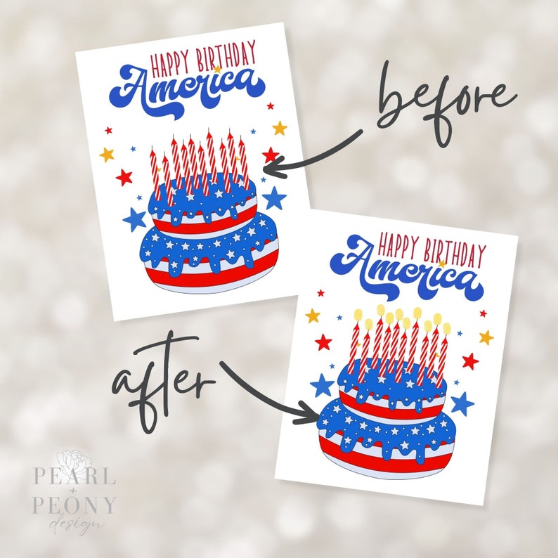 PRINTABLE July 4th Handprint Art Craft for Kids, USA Independence Day ...