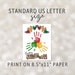 PRINTABLE Juneteenth Handprint Art Craft for Kids, Freedom Day Keepsake ...