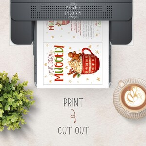 PRINTABLE Christmas You've Been Mugged Gift Exchange Game for Co ...