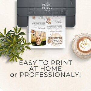 EDITABLE Meet the Teacher Template, Back to School Flyer, Boho Coffee ...