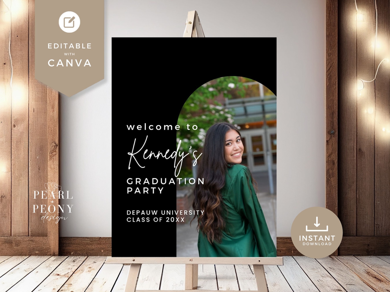 Graduation Party Welcome Sign Template Graduation Party Sign Graduation ...