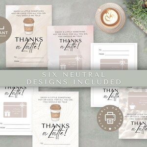 PRINTABLE Teacher Appreciation Coffee Gift Card Holder, Thank You Gift ...