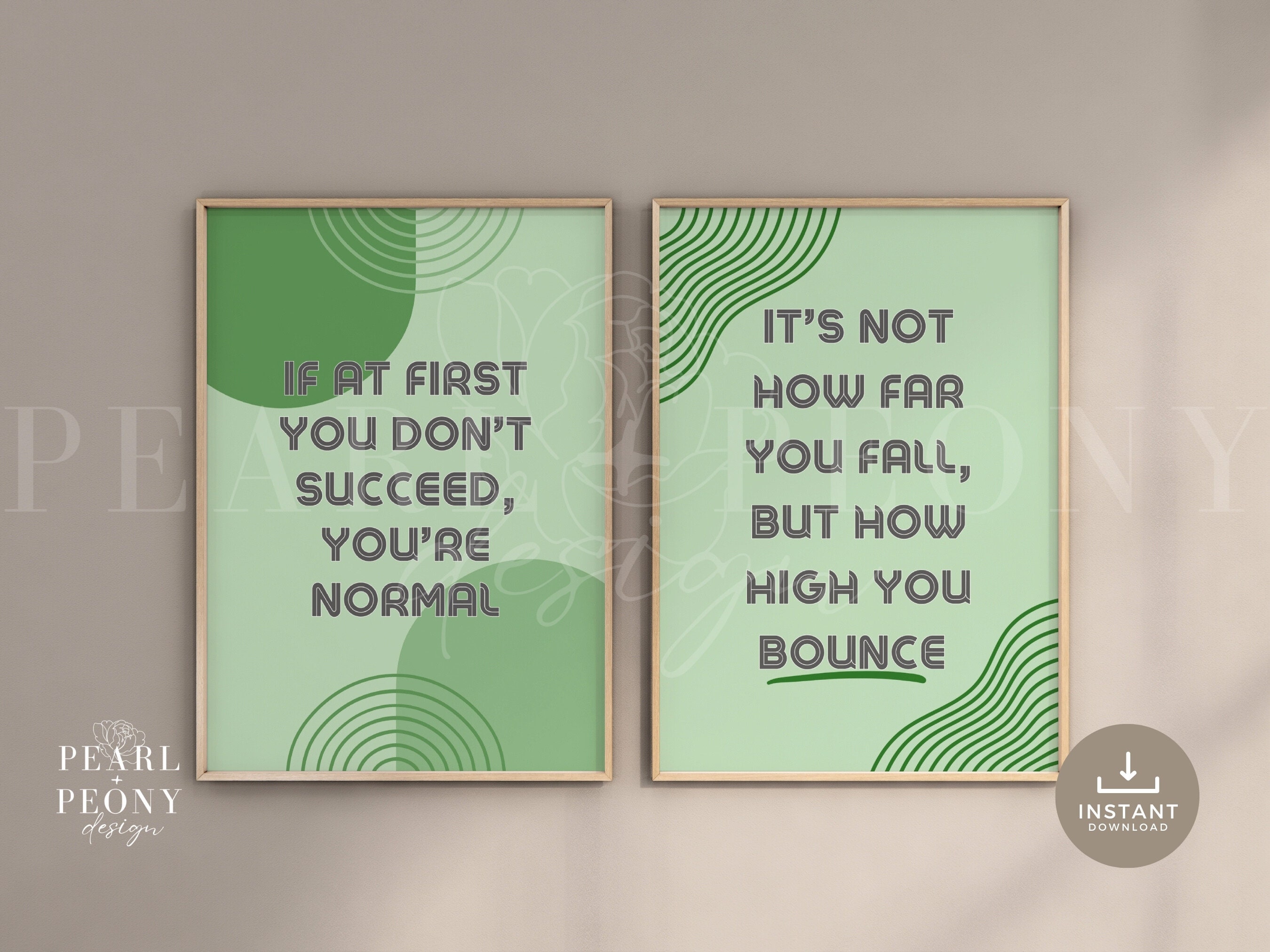 PRINTABLE Growth Mindset Poster Bundle Boho Classroom Decor - Etsy