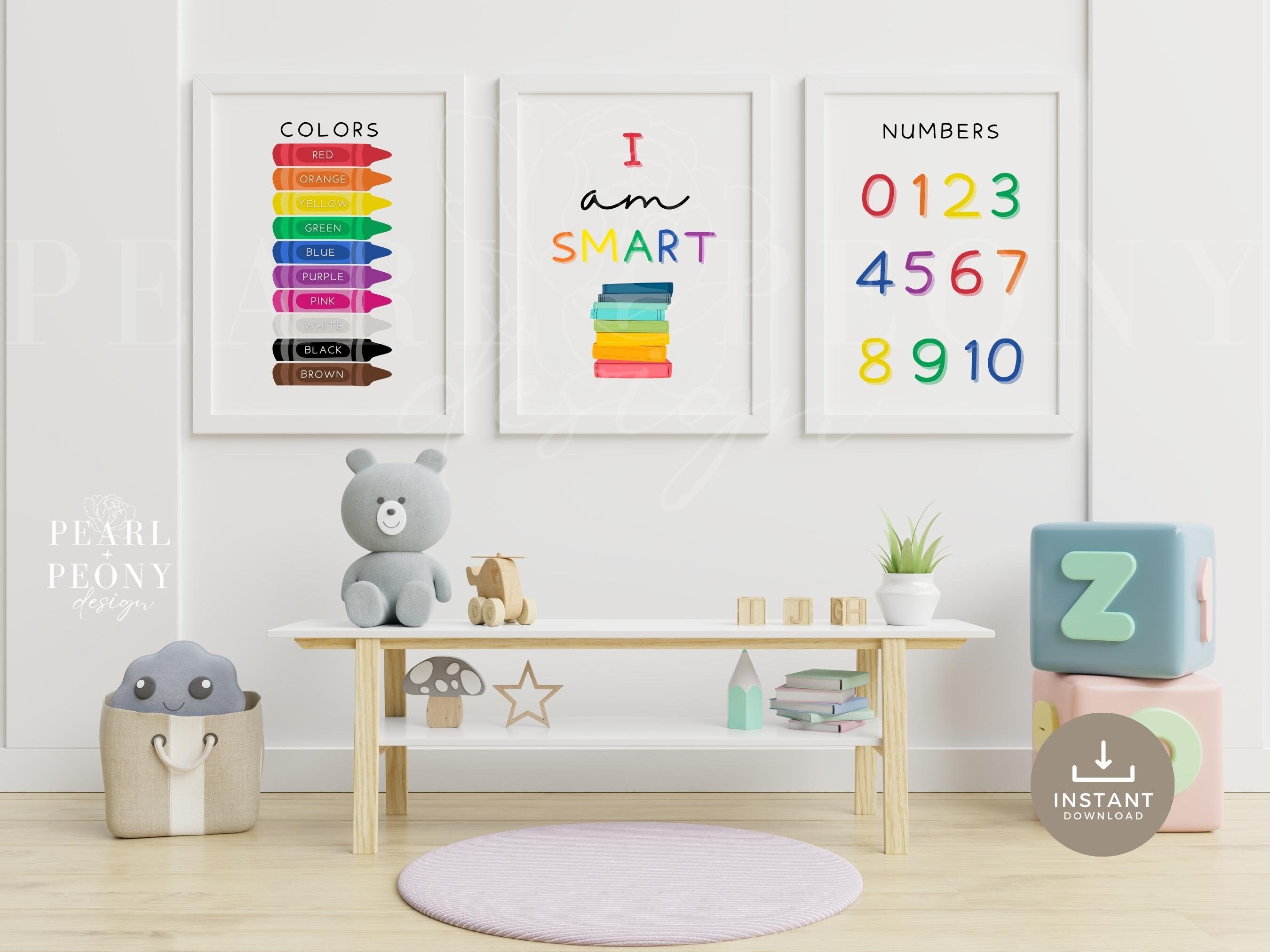 PRINTABLE Set of 6 Preschool Classroom Posters Homeschool - Etsy