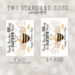 PRINTABLE Mothers Day Handprint Art Craft for Kids, Infant Keepsake Art ...