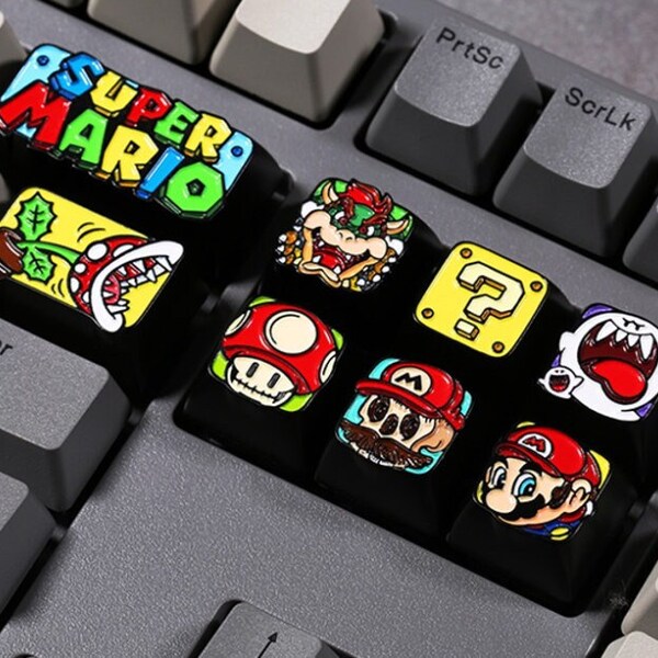 Mario Keycap - Etsy