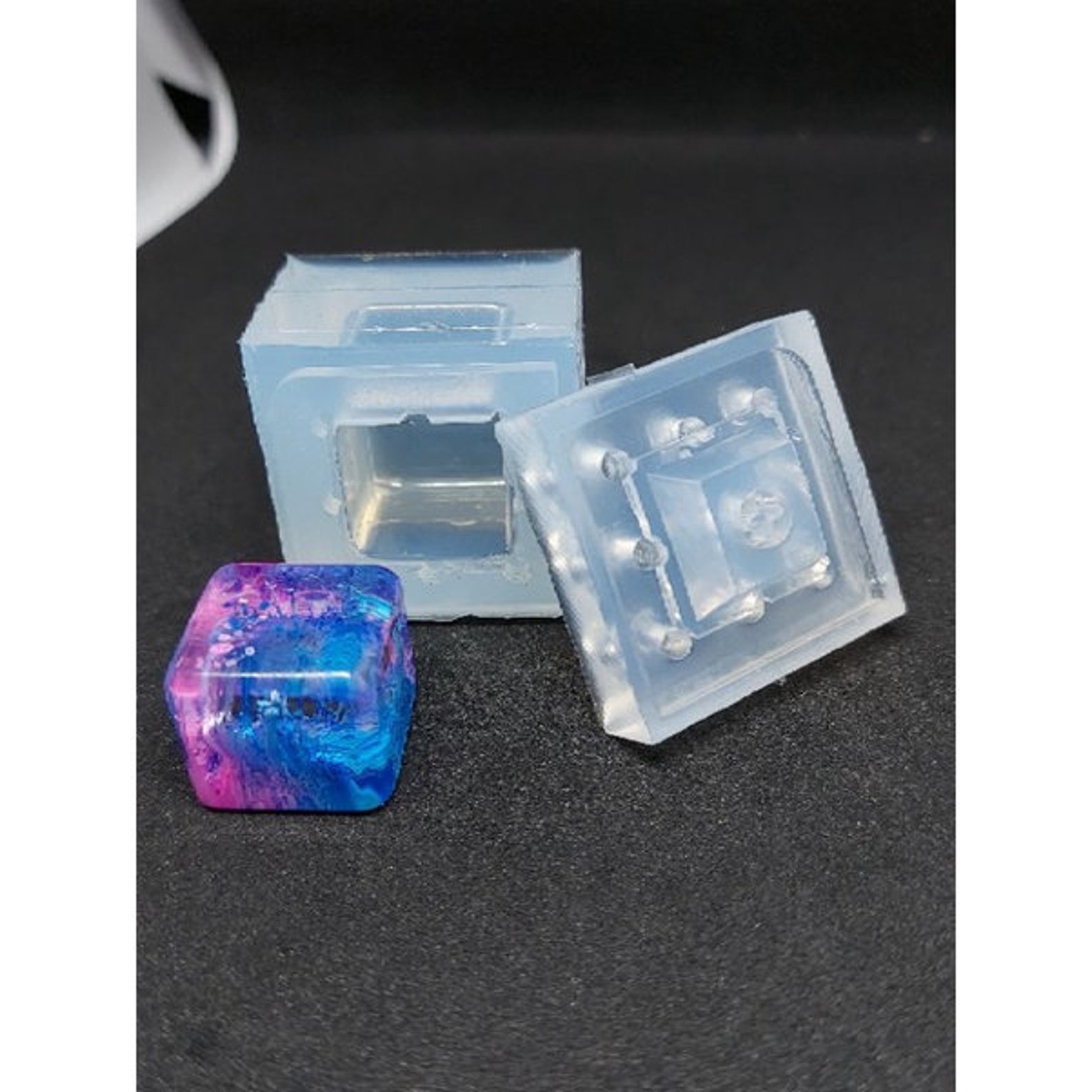 Keycap Mold Glossy SA R1 Cube Enter Shift Silicone Mold - Etsy