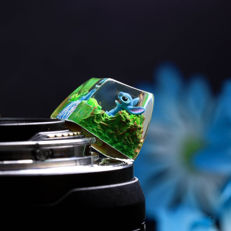 Artisan Stitch Keycaps Stitch Anime Artisan Keycap Custom - Etsy UK