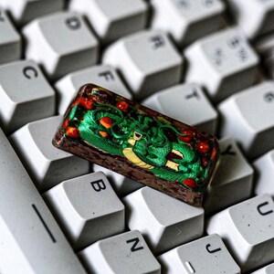 Dragon 2.25U 7 Stars Keycaps, Keycap Anime, Anime Dragon Keycap, Anime ...
