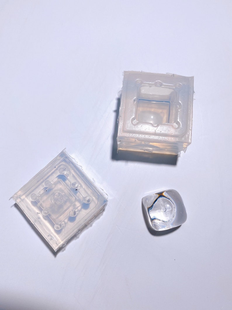 Keycap Mold, Glossy SA R1, Cube, Enter, Shift, Silicone Mold for Resin ...