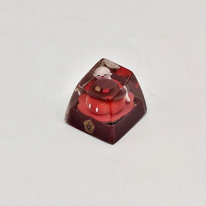 Genshin Impact Hu Tao Slime Cute Artisan Keycap Cute Anime - Etsy