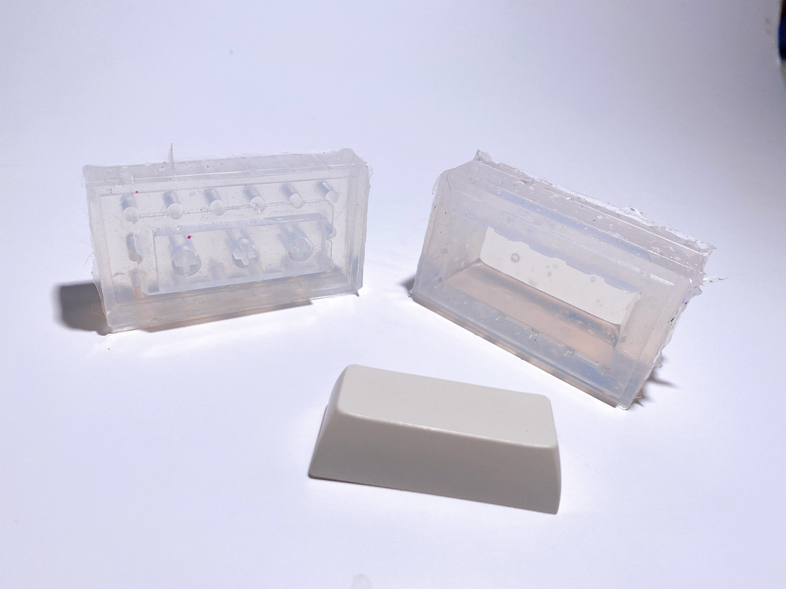 Keycap Mold, Glossy SA R1, Cube, Enter, Shift, Silicone Mold for Resin ...