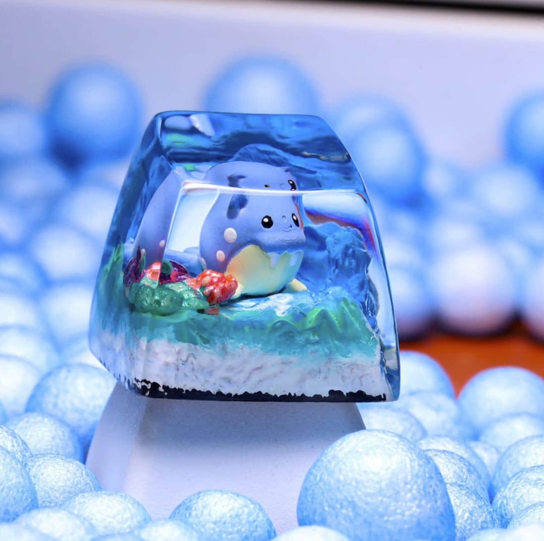Spheal Pokemon Keycap, Pokemon Keycap, Custom Pokemon, Custom Keycap ...