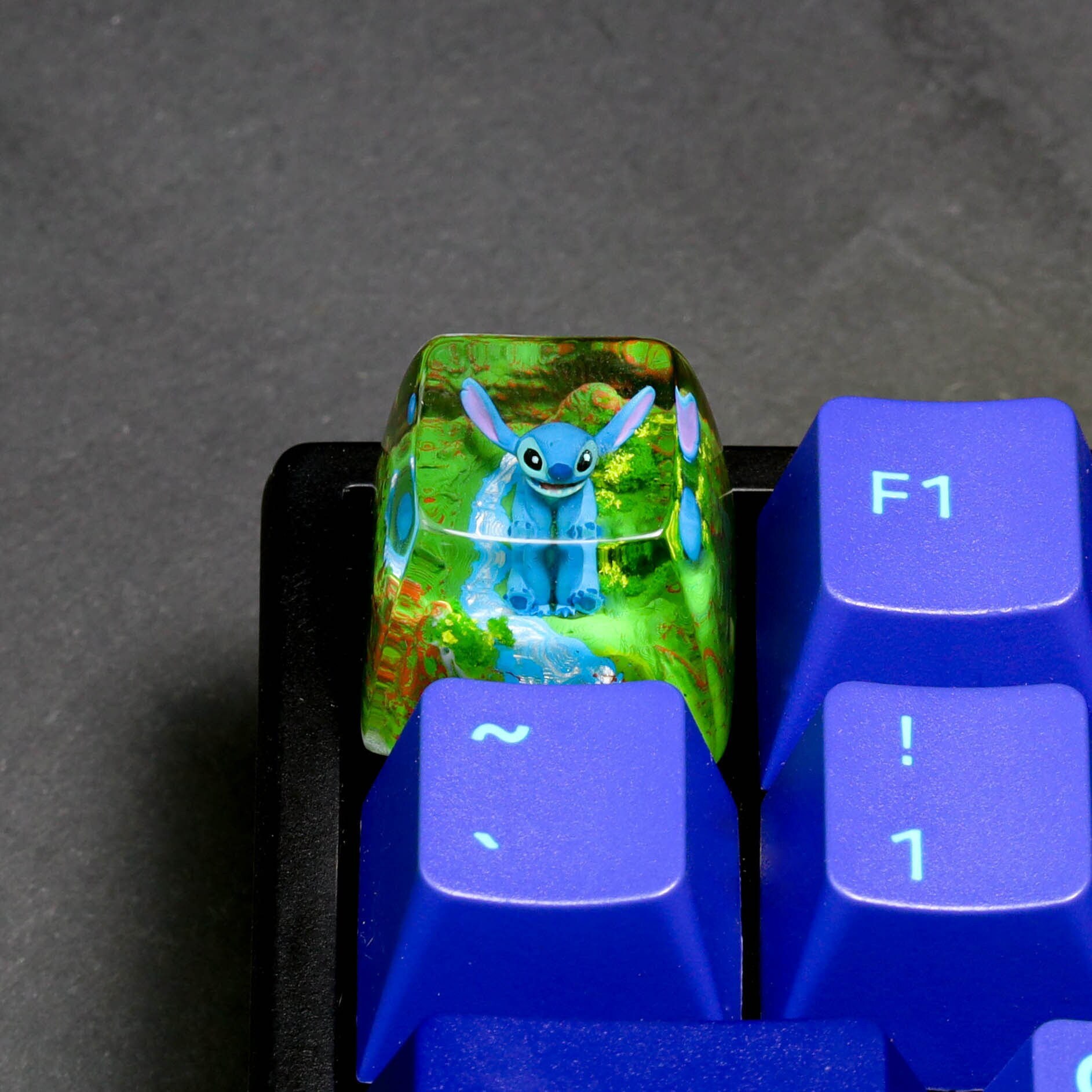 Artisan Stitch Keycaps Stitch Anime Artisan Keycap Custom - Etsy Australia