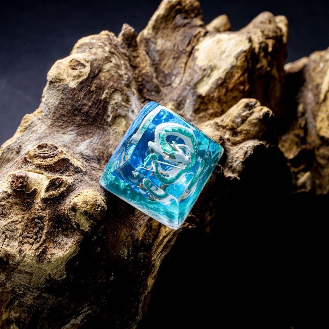 Mystery Haku Dragon Keycap, Artisan Keycaps,anime Keycaps, Kawaii ...