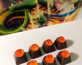 Custom Dragon Ball Keycap - Etsy