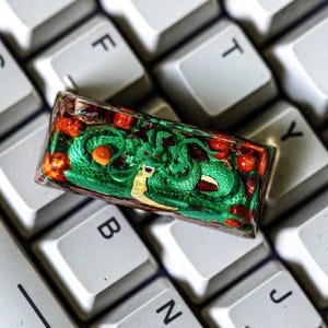 Dragon 2.25U 7 Stars Keycaps, Keycap Anime, Anime Dragon Keycap, Anime ...