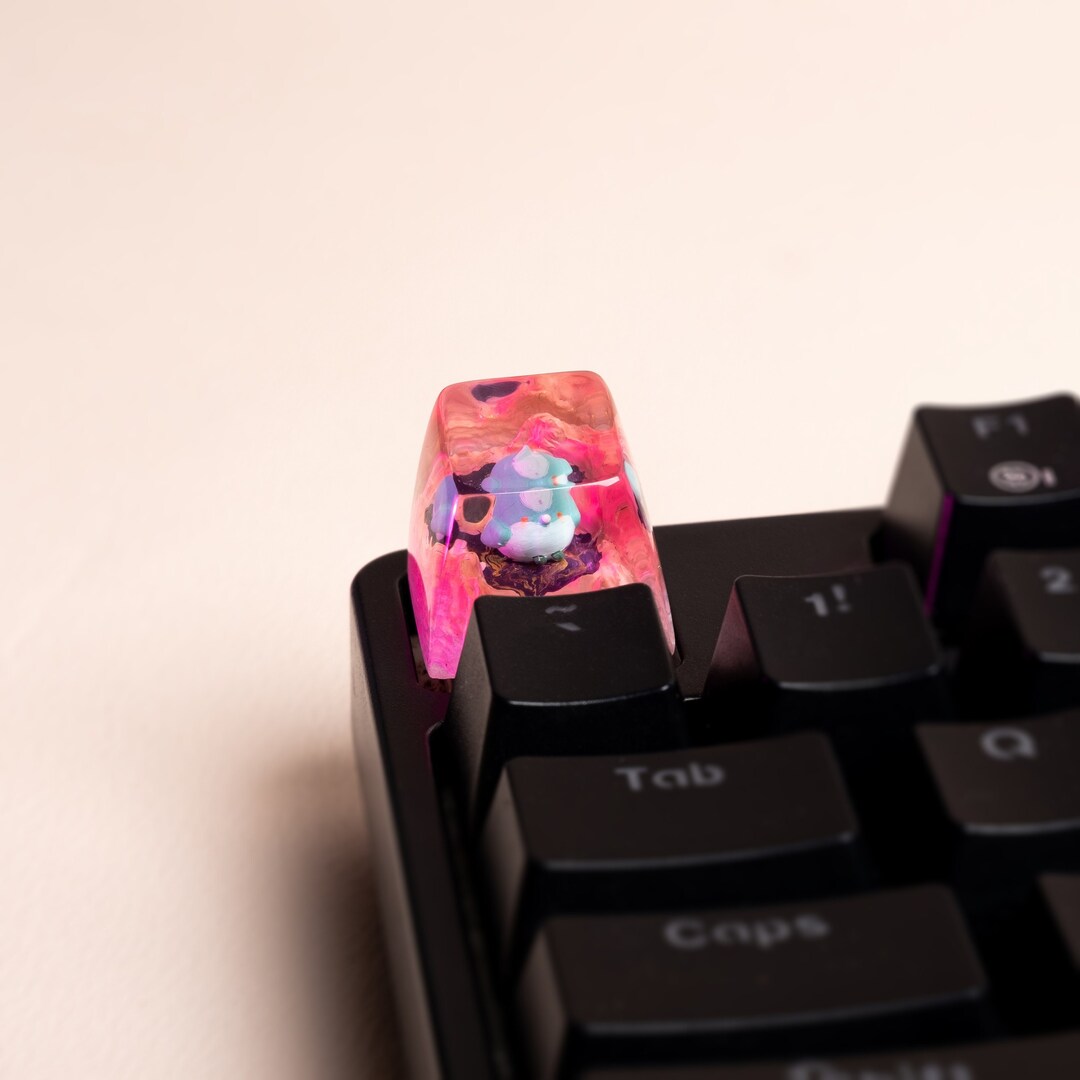 Custom Genshin Impact Keycap, Genshin Impact Cute Alatus Xiao Bird ...