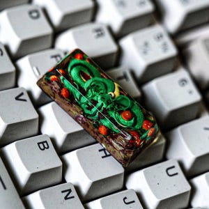 Dragon 2.25U 7 Stars Keycaps, Keycap Anime, Anime Dragon Keycap, Anime ...