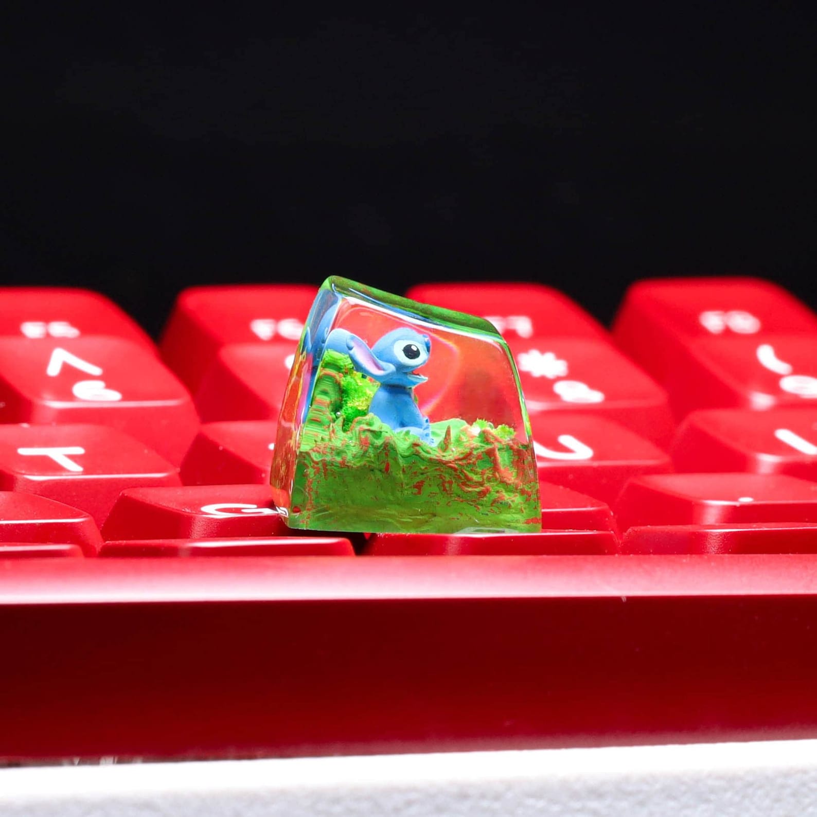 Artisan Stitch Keycaps Stitch Anime Artisan Keycap Custom - Etsy