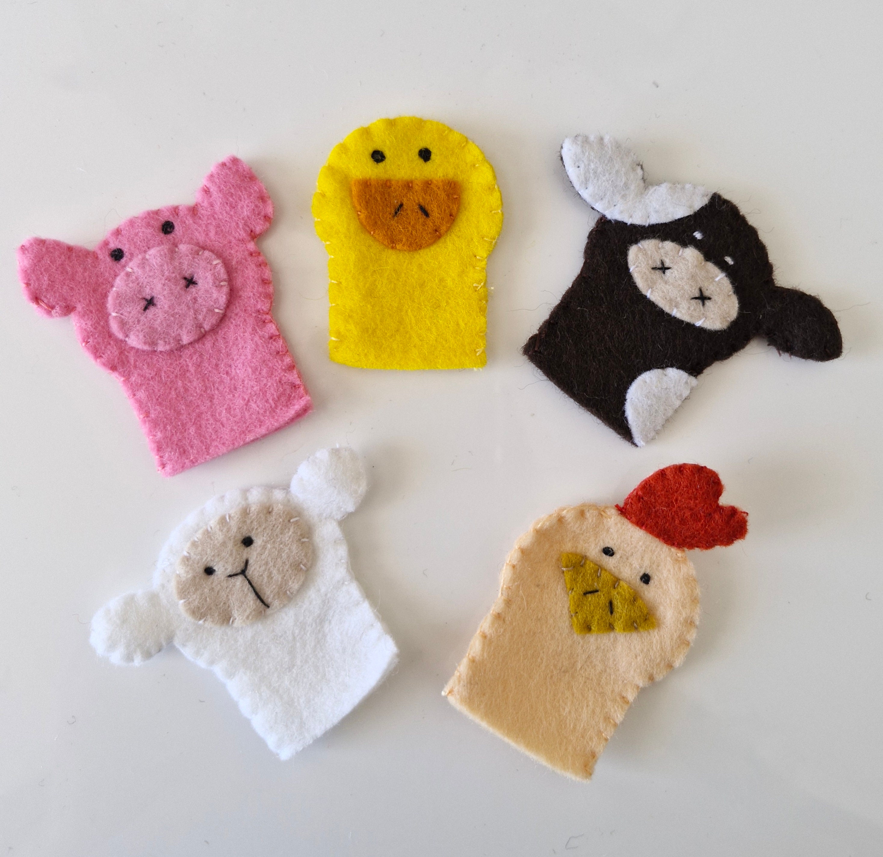 Old Macdonald Finger Puppet Set - Etsy
