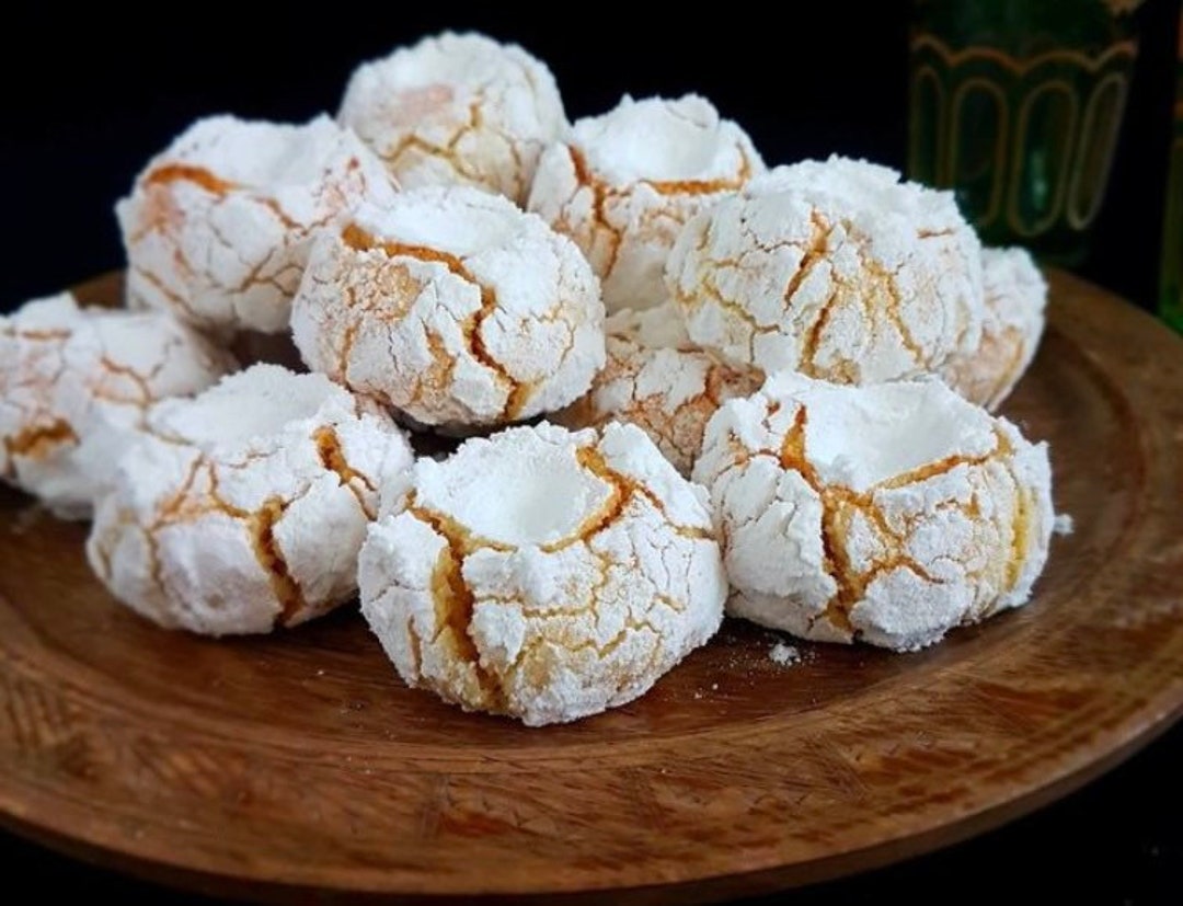 Ghriba, Ghoriba, Moroccan Cookies, Coconut Cookie,almond Cookie ...