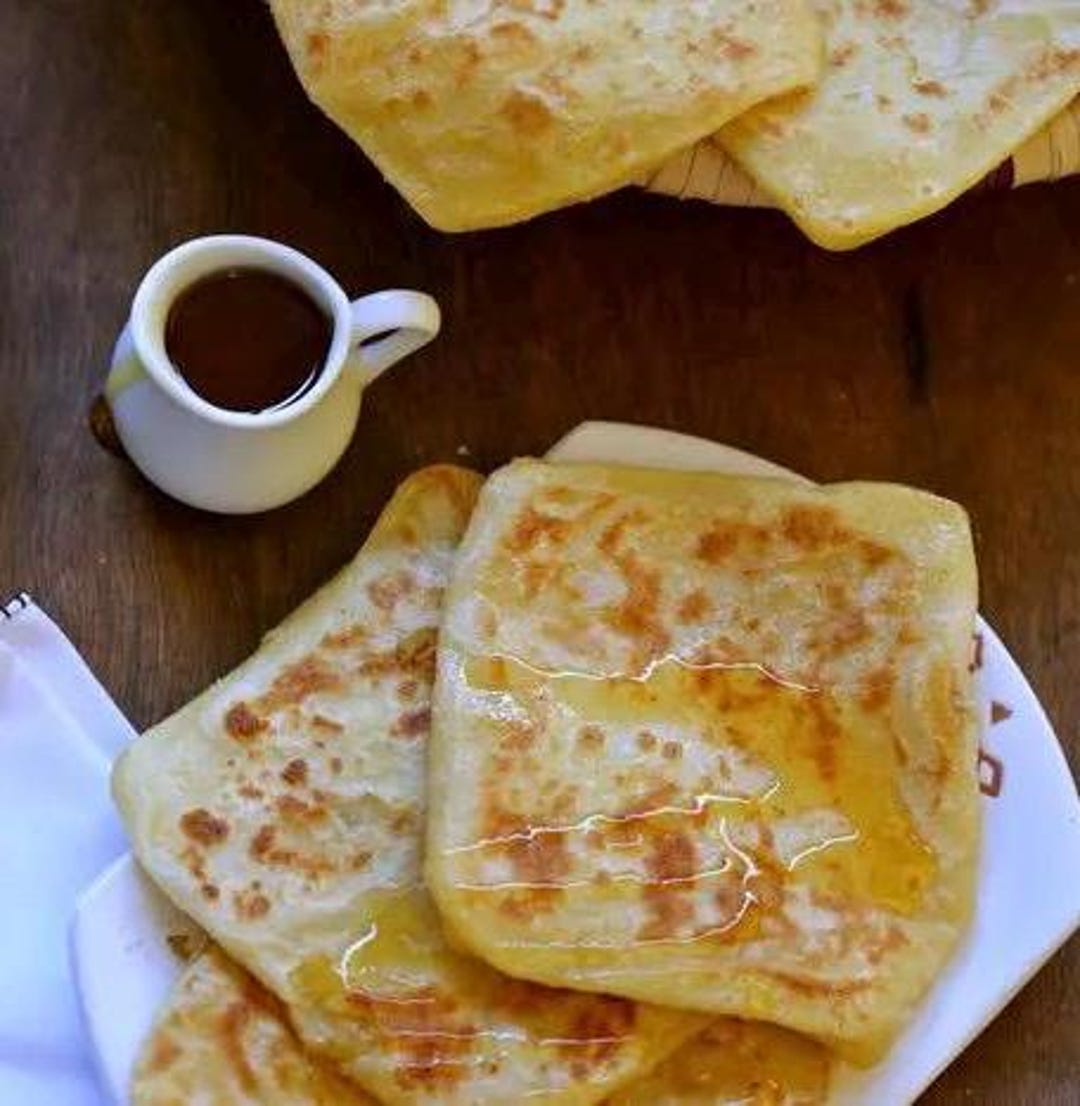Msemen,moroccan Bread,moroccan Delicious Pancakes, Breakfast ,khliie ...