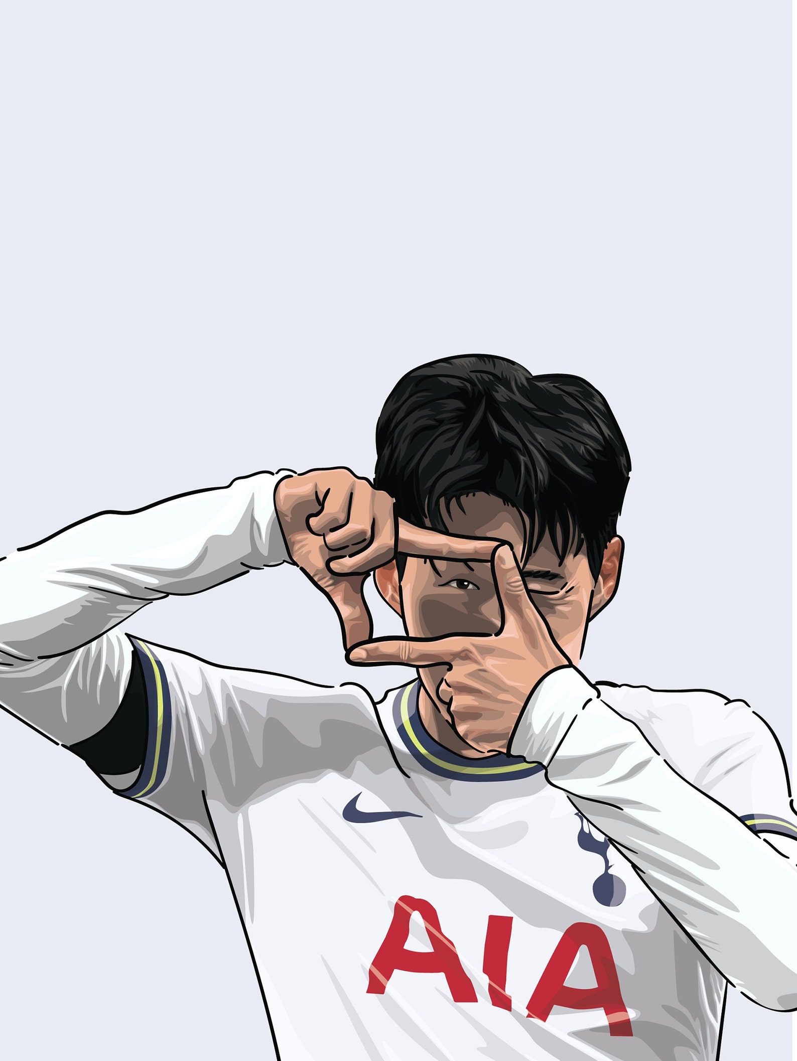 Tottenham Hotspur Print Son Heung Min's Celebration A3/A4 - Etsy