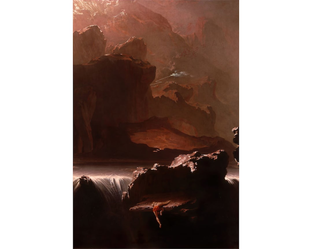 John Martin: Sadak in Search of the Waters of Oblivion c. 1812 Vintage ...