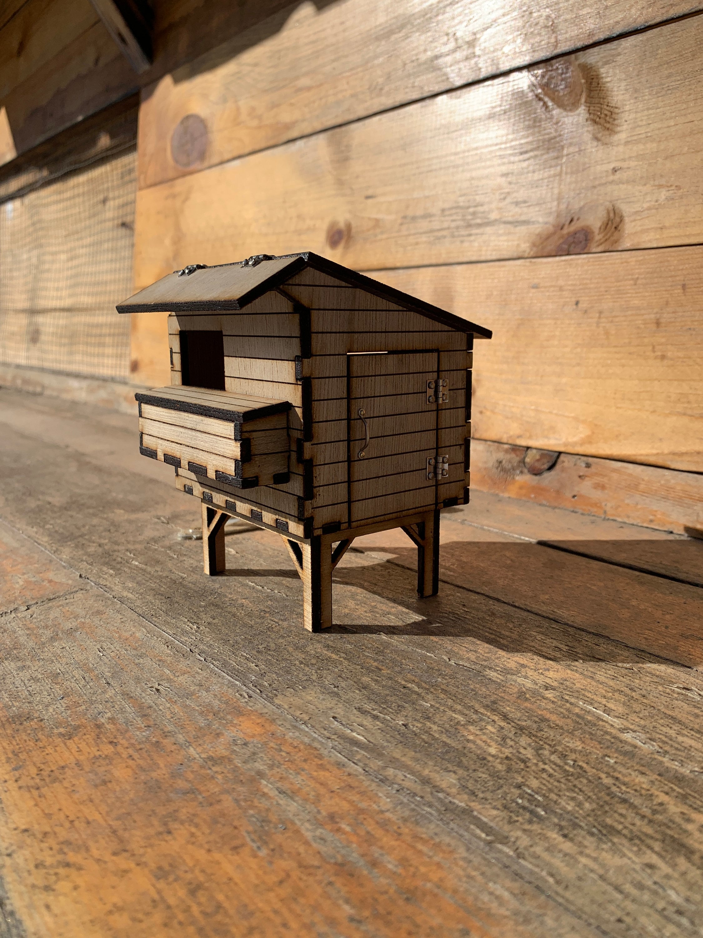 Mini Chicken Coop SVG Downloadable File - Etsy