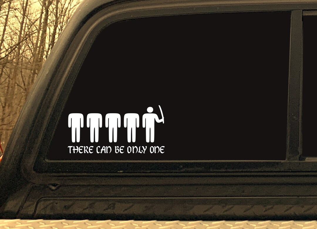 Highlander Movie 'there Can Be Only One' Vinyl - Etsy