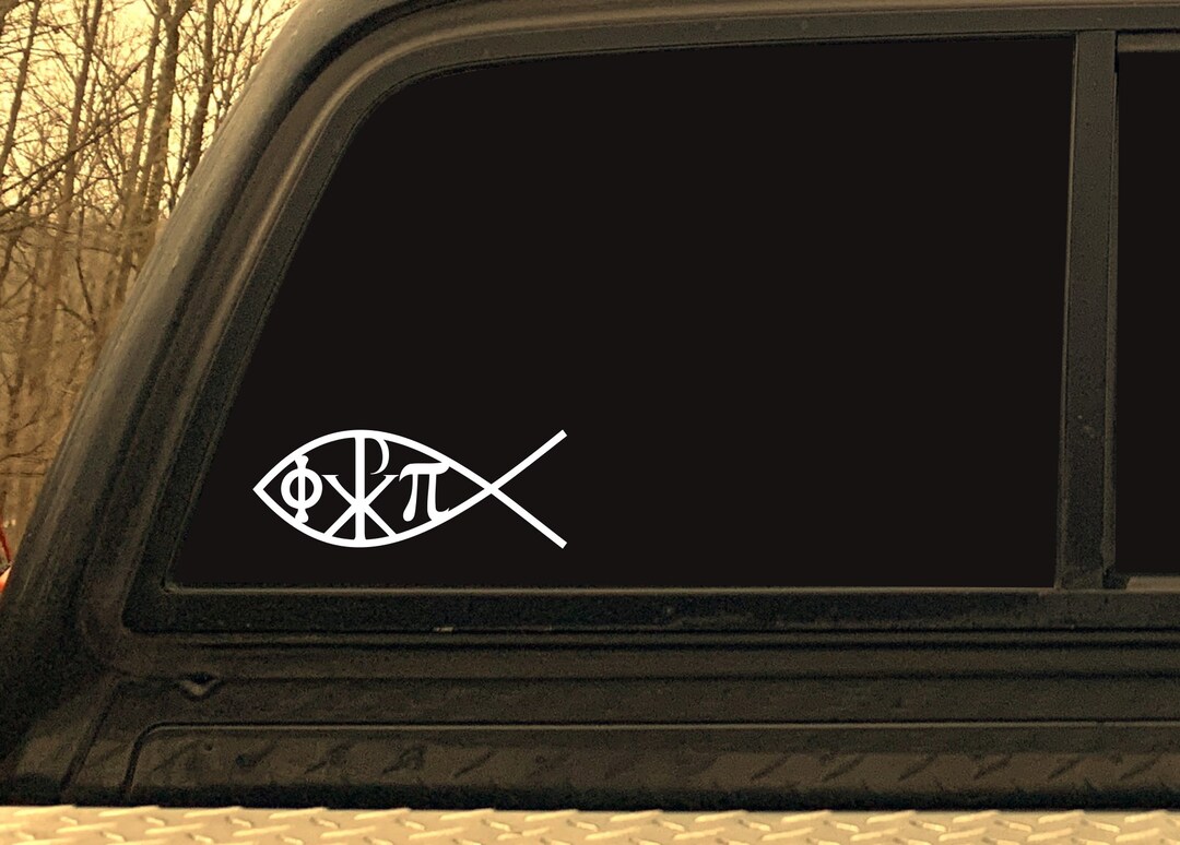 Gnostic Jesus Fish Vinyl Decal/sticker - Etsy