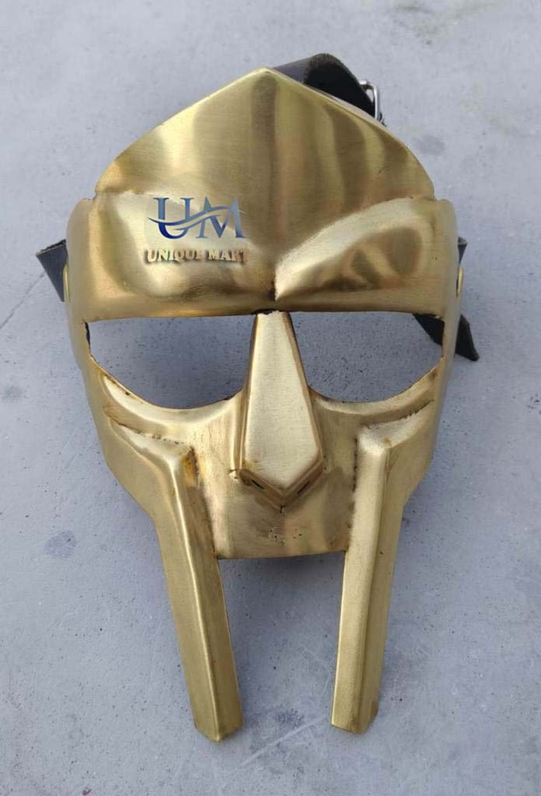 MF DOOM Mask | Mad Villain Medieval Gladiator Face Armor Helmet | Hand ...