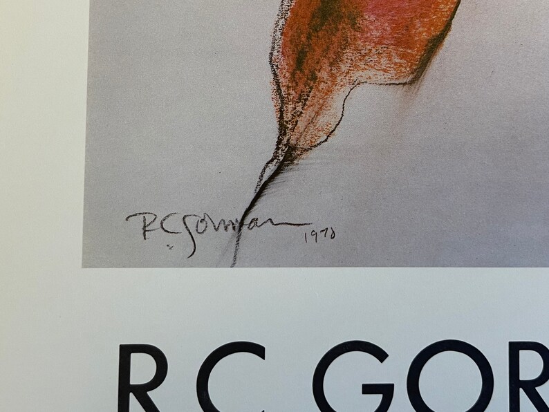 R. C. Gorman Art Poster 1983 Hand Signed Unframed - Etsy