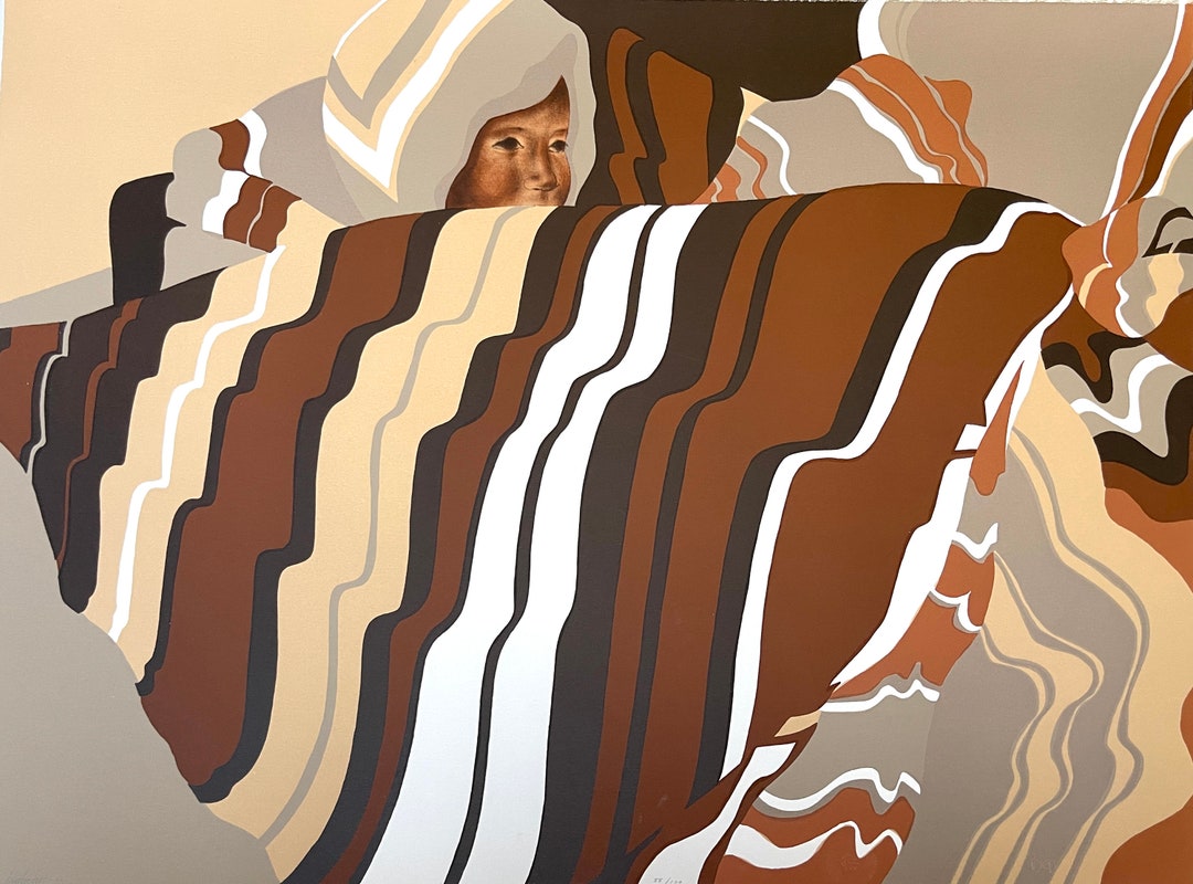 Jon Lightfoot Navajo Child Original Limited Lithograph Hand Signed ...