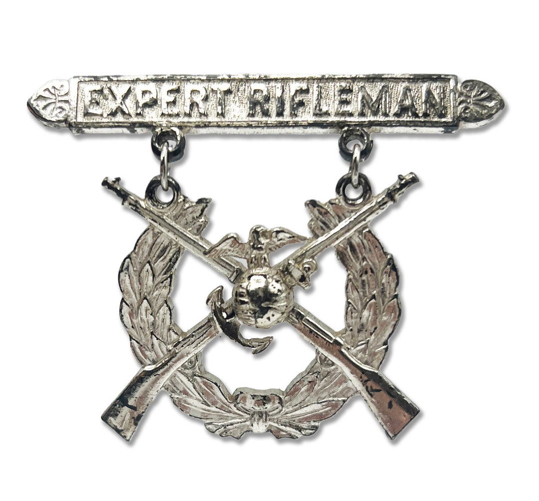 Original WW2 USMC Soldier's Expert Rifleman Qualification - Etsy