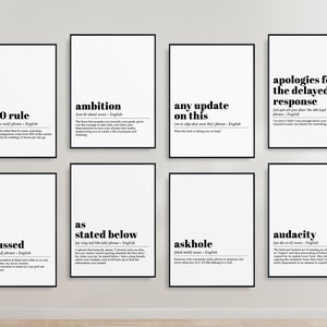 Office Wall Art Set | 50 PRINTABLES | Mega Bundle | Home Office Decor ...