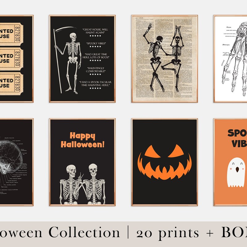 Halloween Wall Art - Etsy
