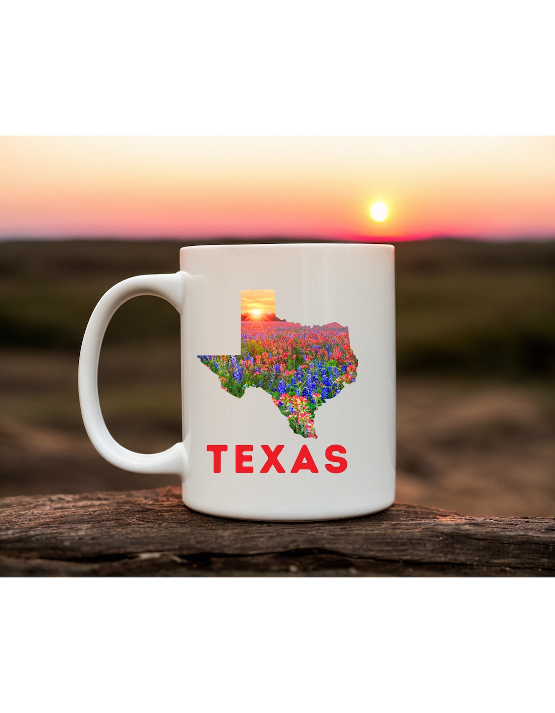 Texas Coffee Mug, Texas Mug, Bluebonnets, Texas Bluebonnet Coffee Mug ...