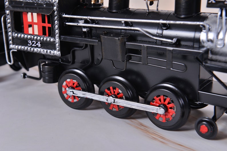 Steam Locomotive Metal Model, Old Style Train, Home Decoration, Gift ...