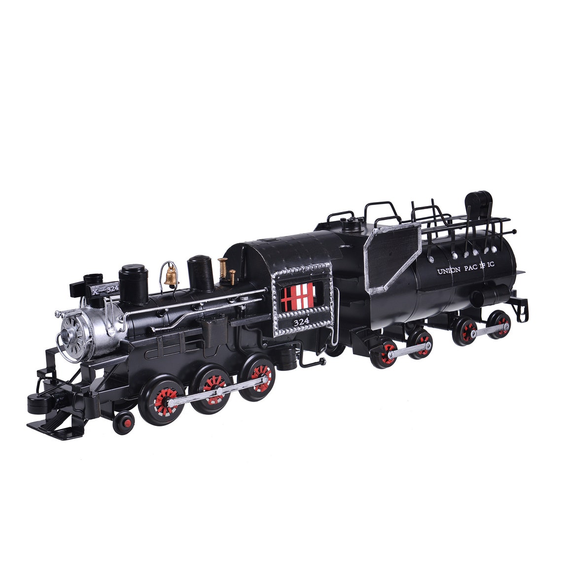 Steam Locomotive Metal Model, Old Style Train, Home Decoration, Gift ...