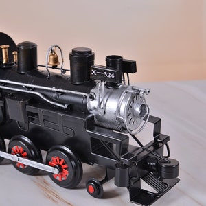 Steam Locomotive Metal Model, Old Style Train, Home Decoration, Gift ...