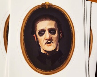 Ghost Cardinal Copia Portrait Fanart Print - Etsy