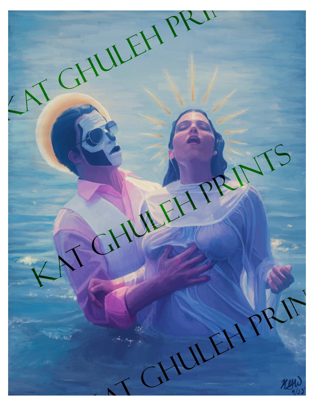 Ghost "he Is" Fanart Print - Etsy