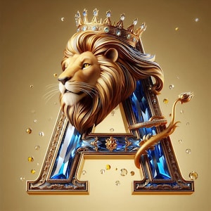 Lion Alphabet - Etsy