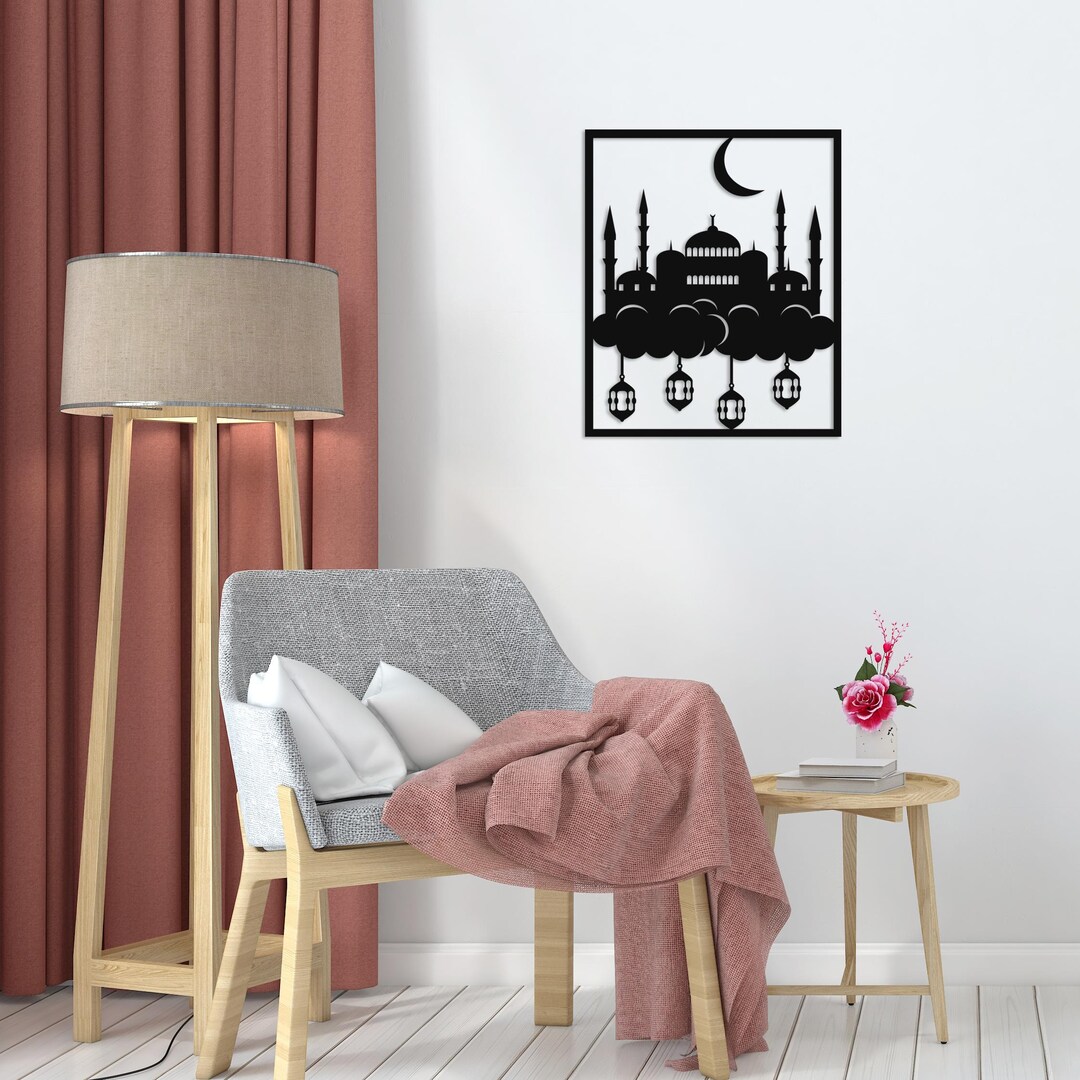 Islamic Mosque Wall Art, Digital Download, DXF, SVG, and PDF Files ...