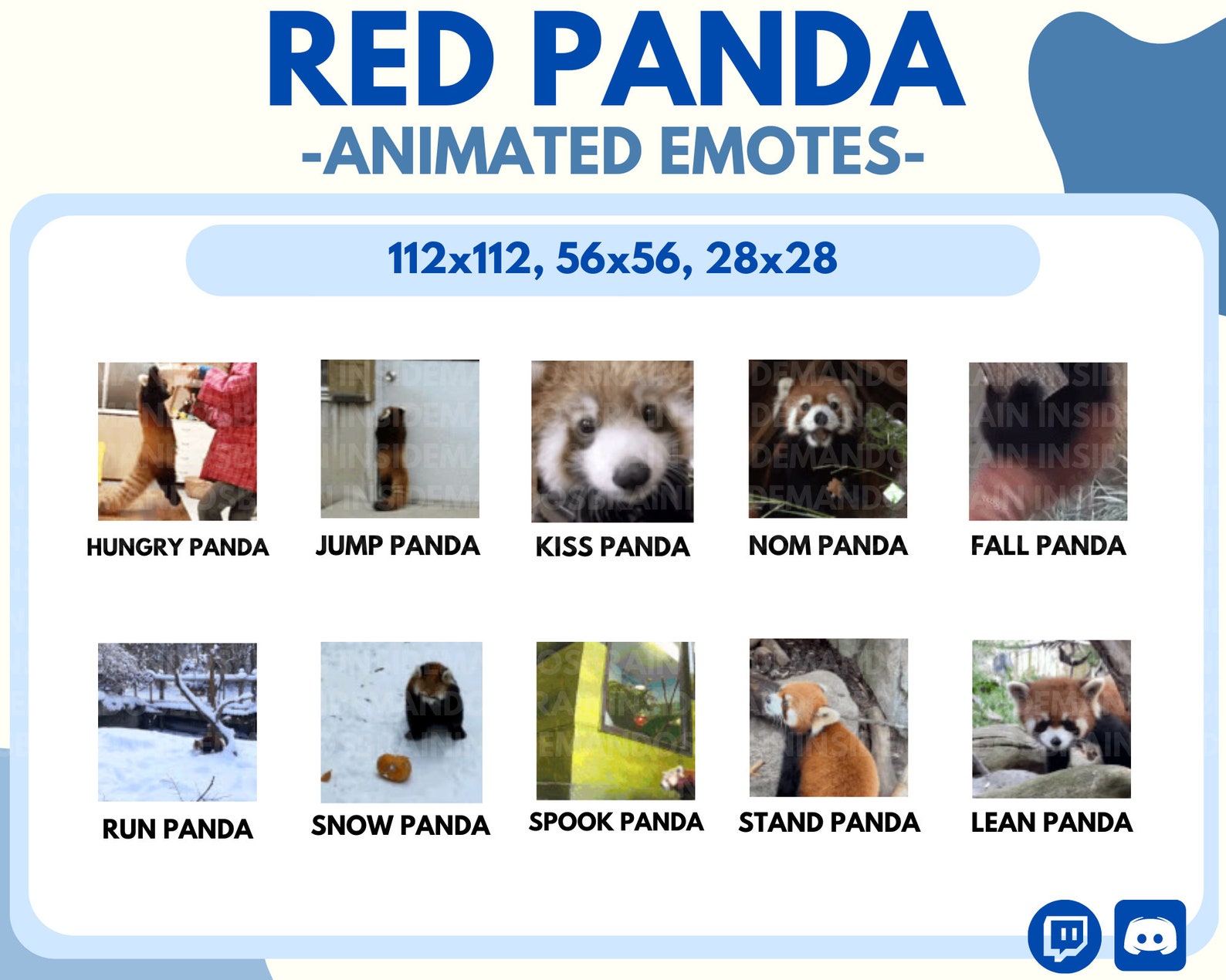 Animated Twitch Emotes Red Panda, Funny Red Pandas, Red Panda Memes ...