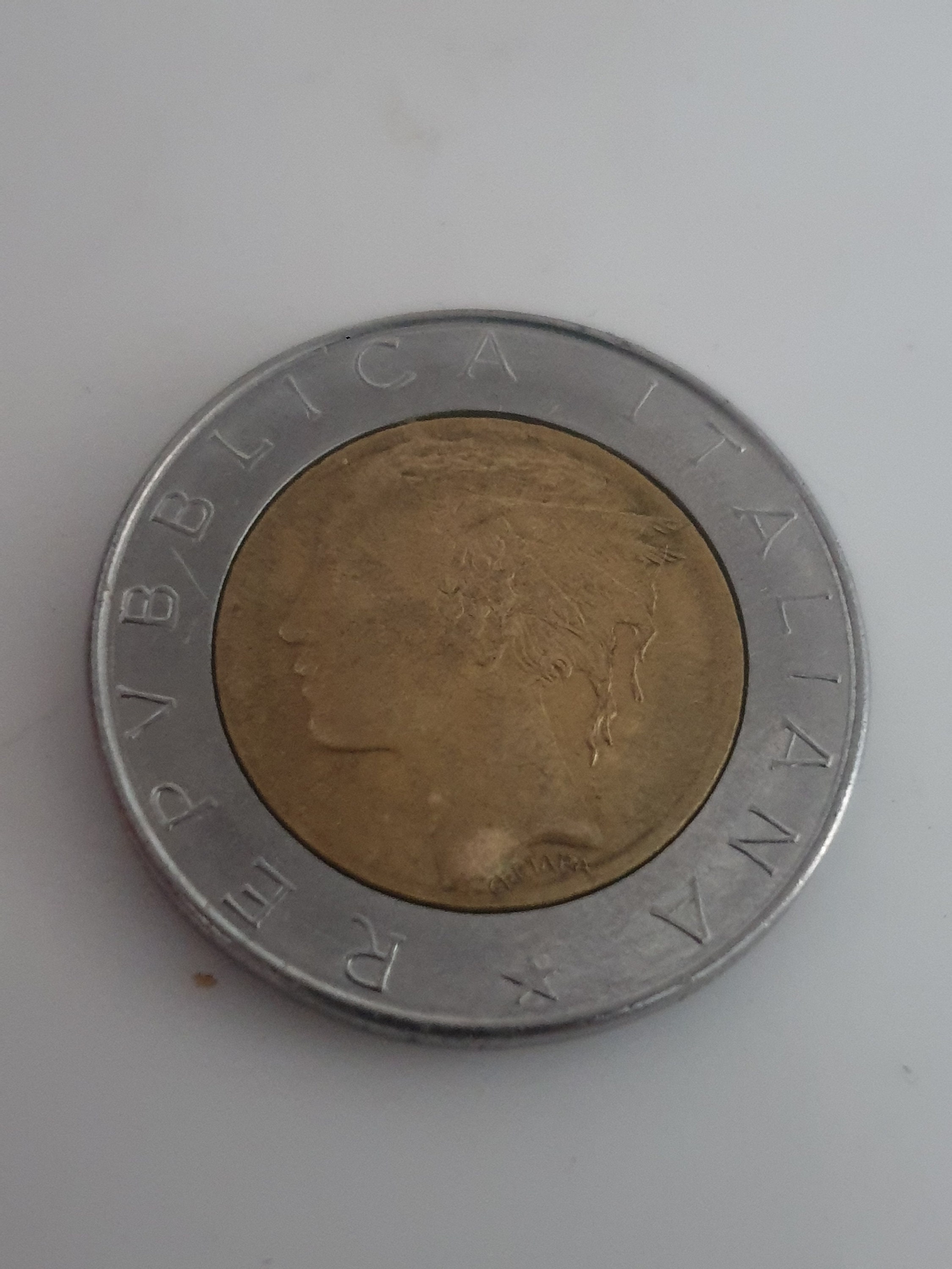 RARE COIN...L 500 1983 Italiana Repvbblica - Etsy