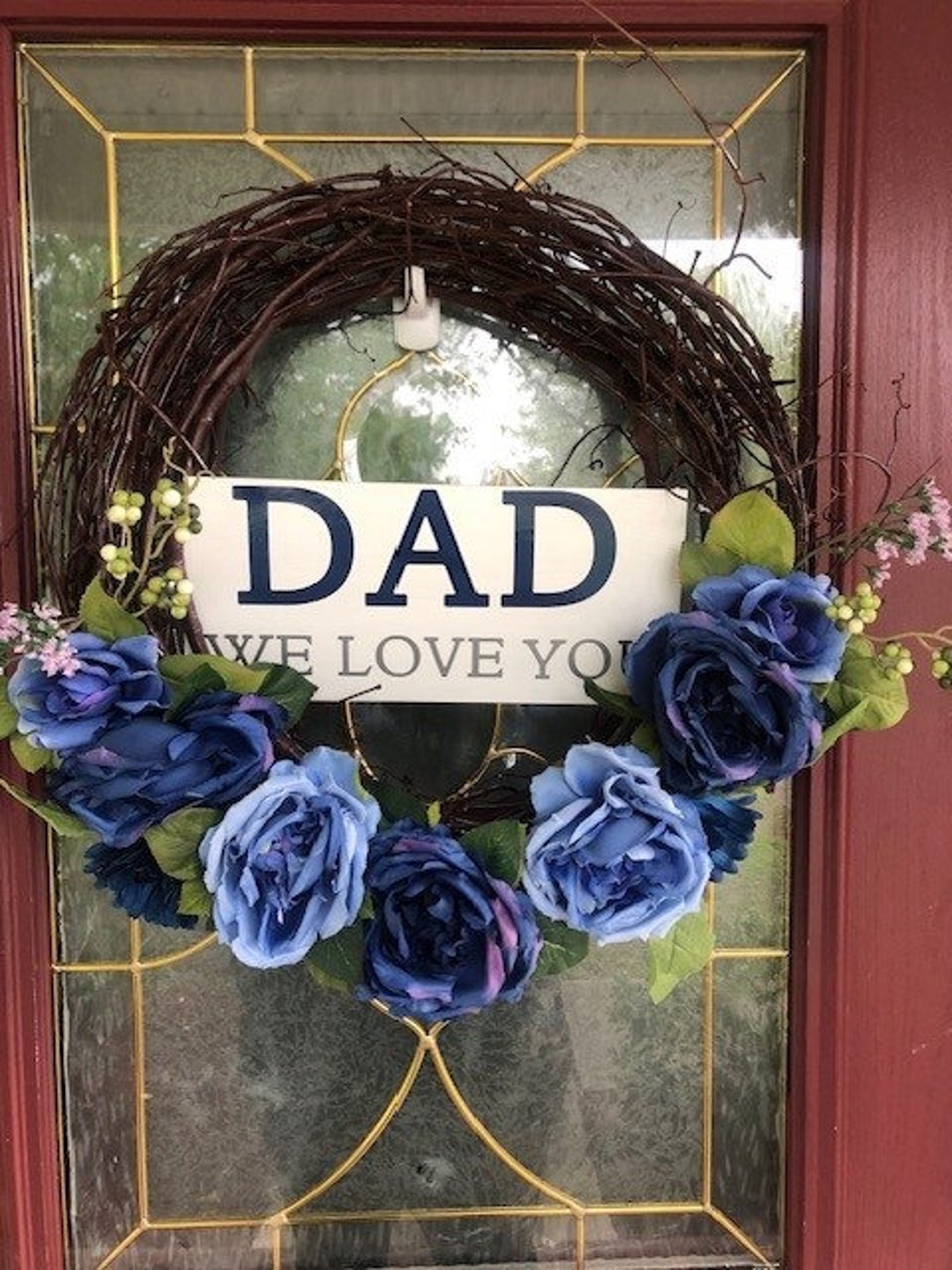 Father's Day Wreath - Etsy