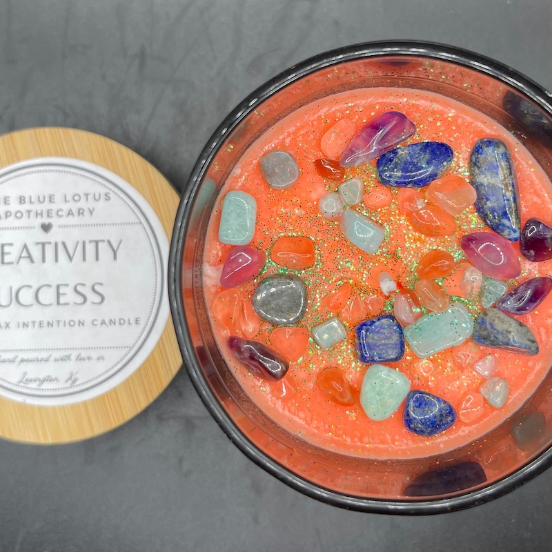 Intention Creativity Candle - Etsy